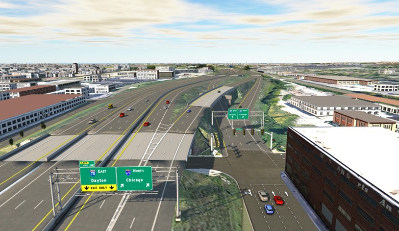 I-65/I-70 North Split - Janssen & Spaans Engineering